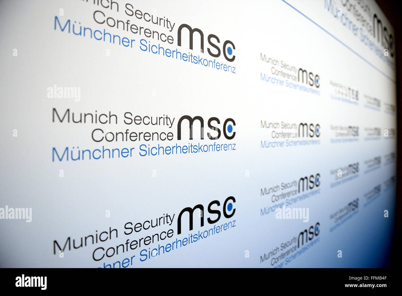 Munich security conference logo hi-res stock photography and images - Alamy