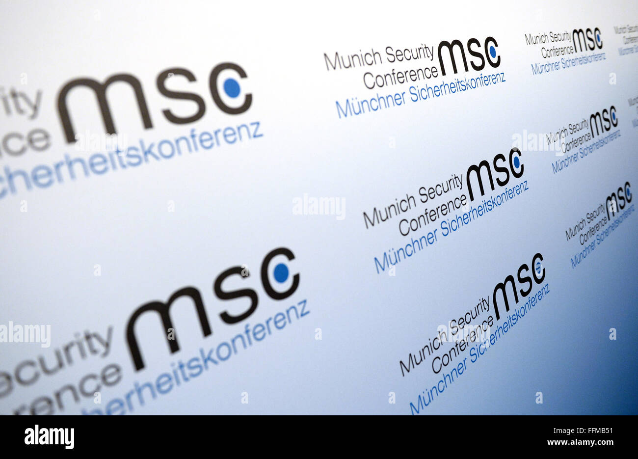 Munich security conference logo hi-res stock photography and images - Alamy
