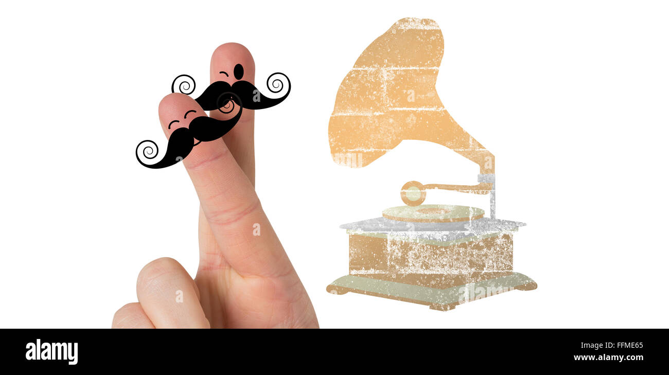 Drawing mustache Cut Out Stock Images & Pictures - Alamy