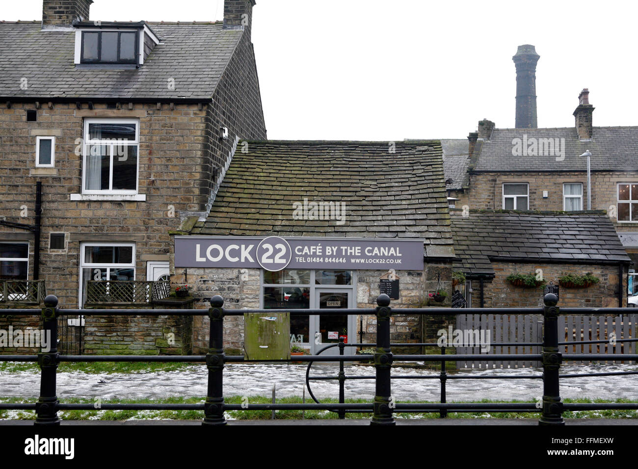 Slaithwaite, West Yorkshire, UK Stock Photo - Alamy