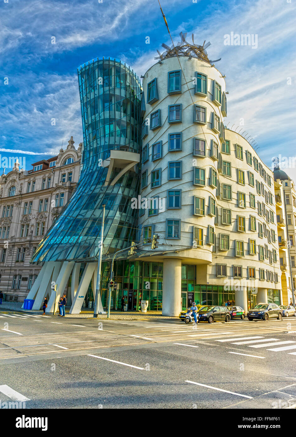 Frank gehry building prague hi-res stock photography and images - Alamy