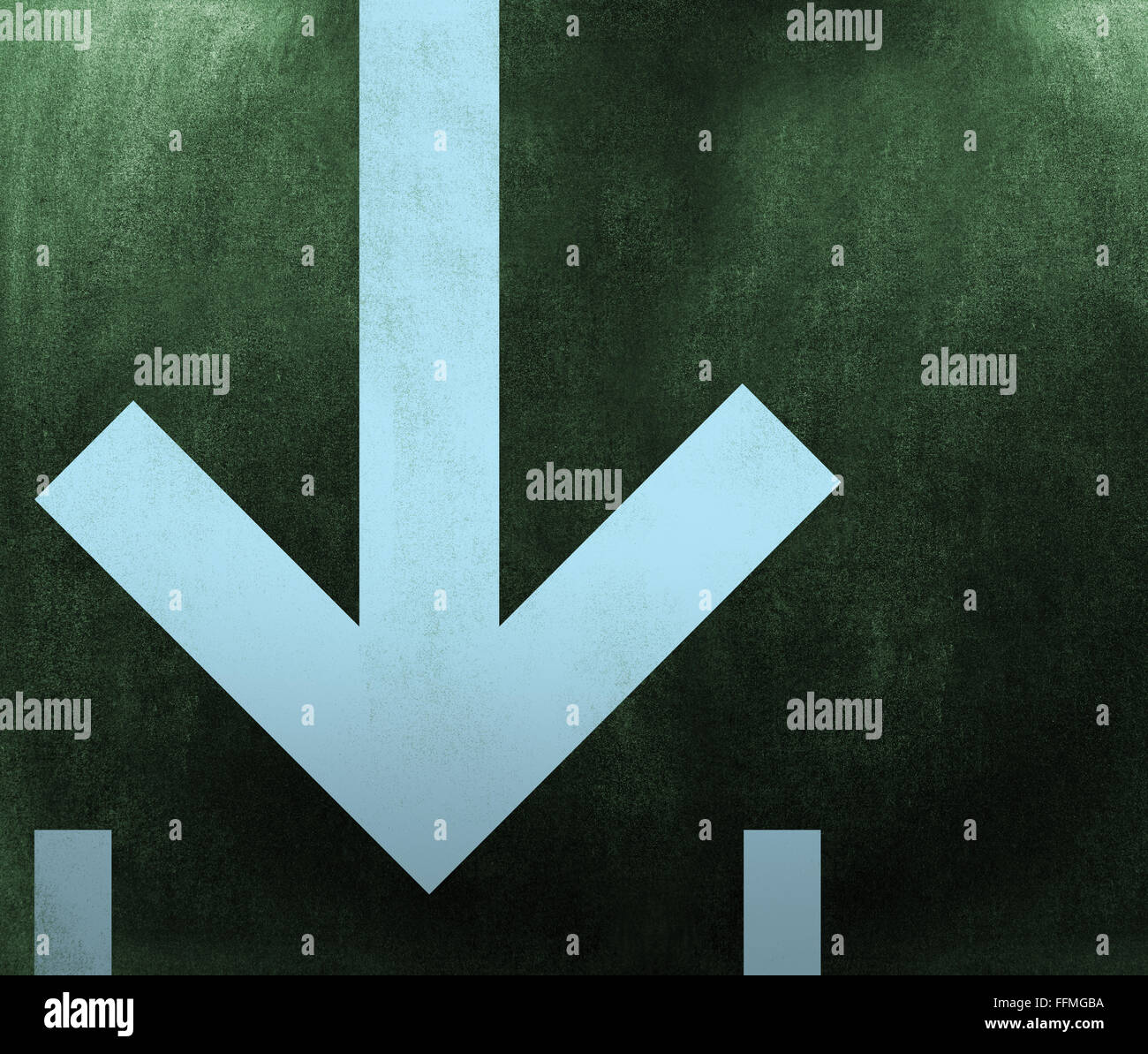 Arrows indicating direction hi-res stock photography and images - Alamy