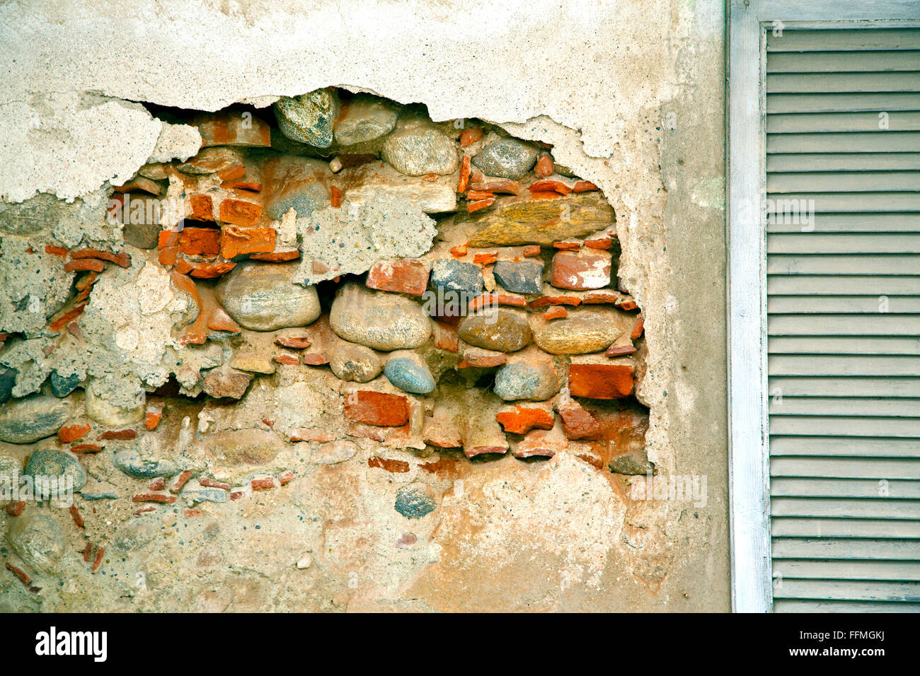 cavaria window varese italy abstract wood venetian blind in the ...
