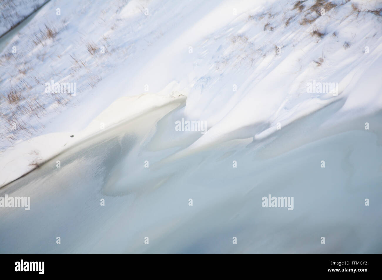 Abstract snow hi-res stock photography and images - Alamy