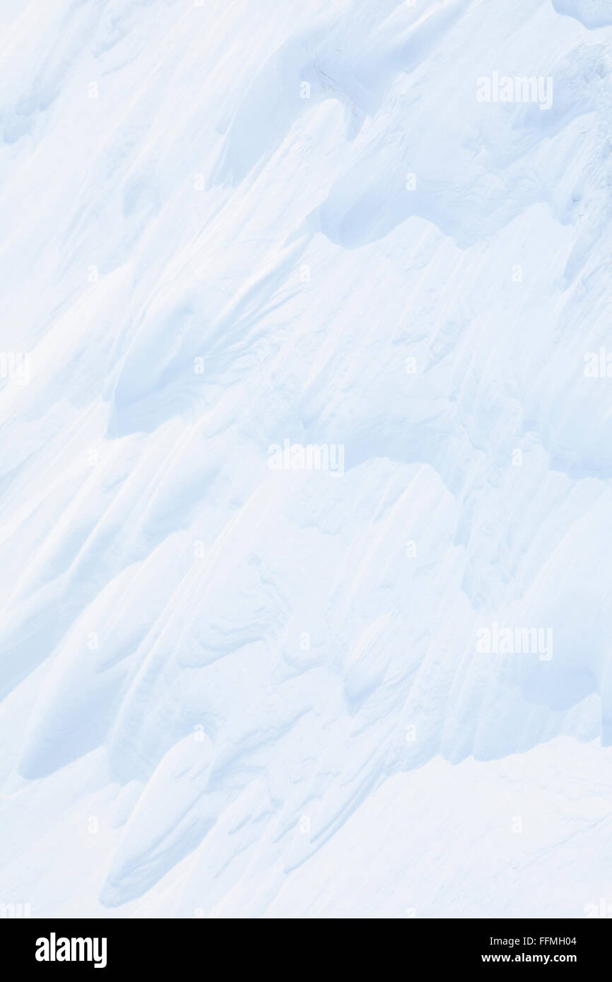 Abstract snow texture and patterns Stock Photo - Alamy