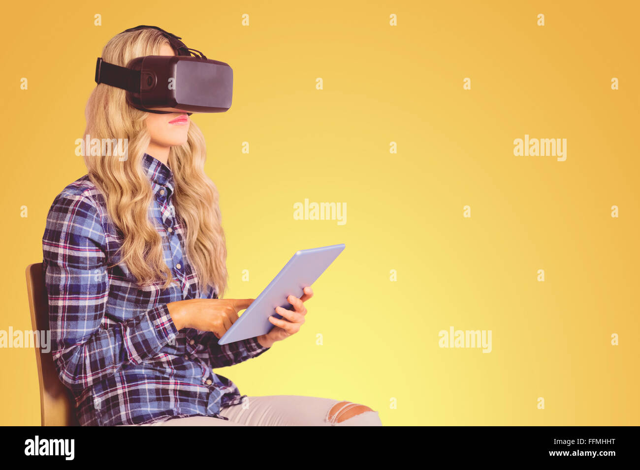 Oculus Rift Woman High Resolution Stock Photography and Images - Alamy