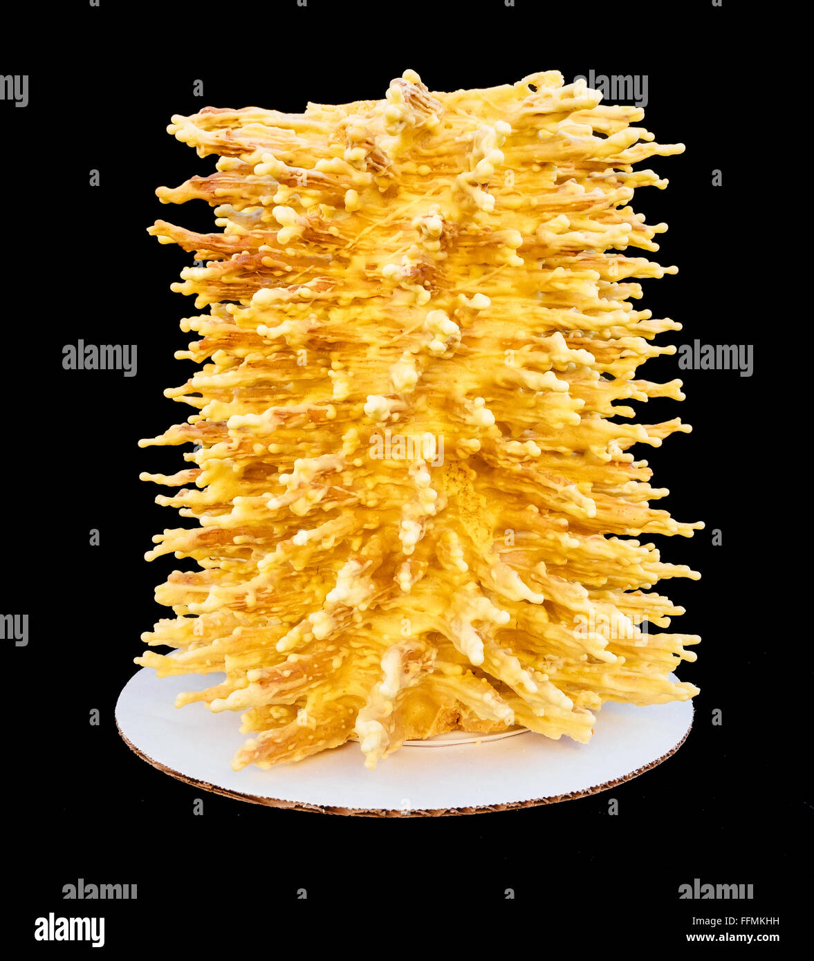 Sakotis Lithuania cake Stock Photo - Alamy
