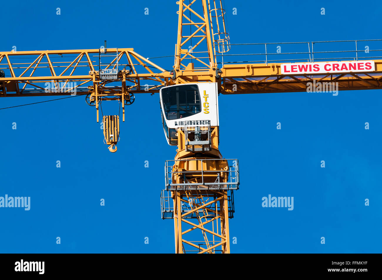 Liebherr crane hi-res stock photography and images - Alamy