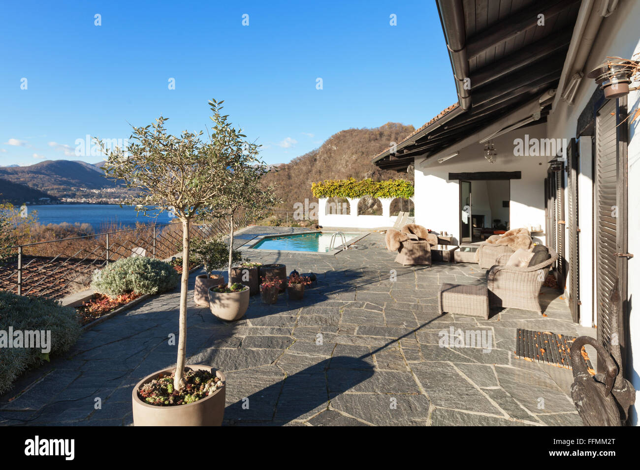 Outdoor lake swimming pool hi-res stock photography and images - Alamy