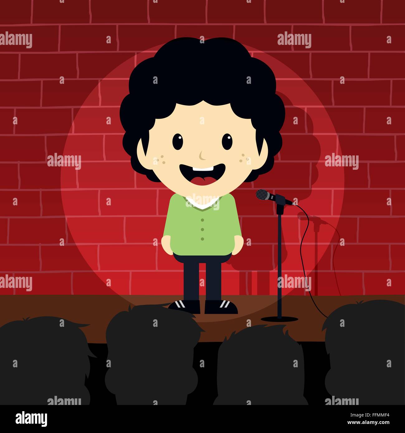 stand up comedy theme Stock Vector Image & Art - Alamy