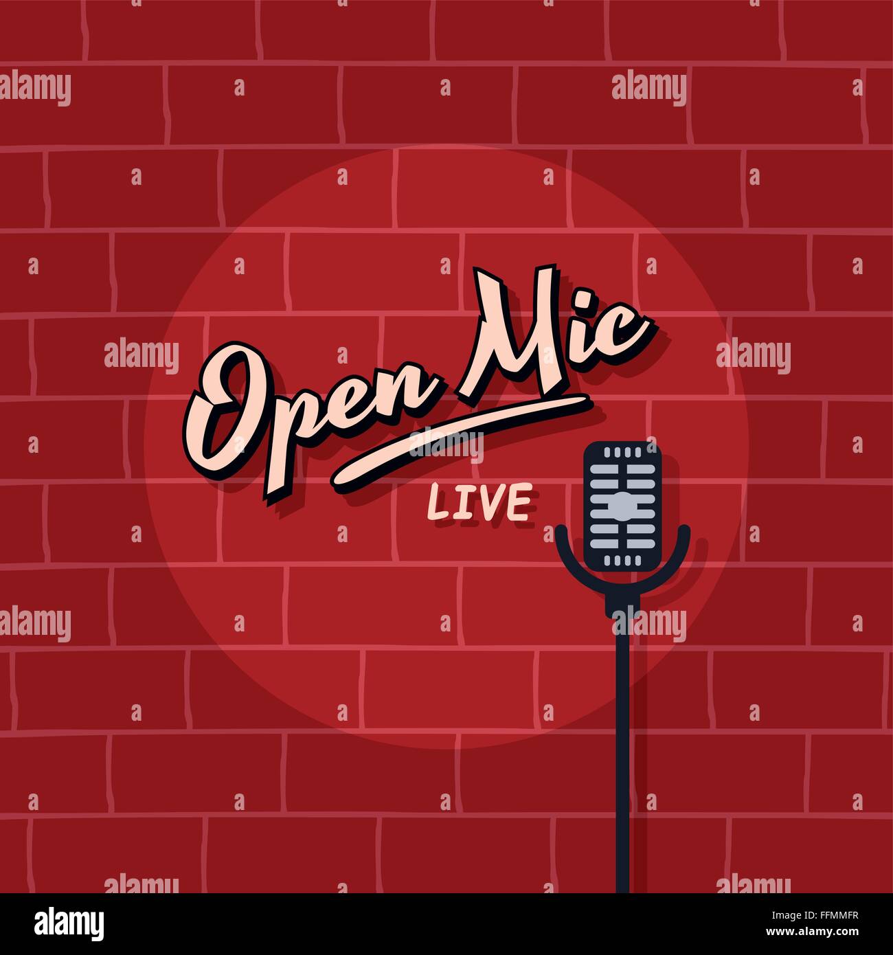 stand up comedy theme Stock Vector Image & Art - Alamy