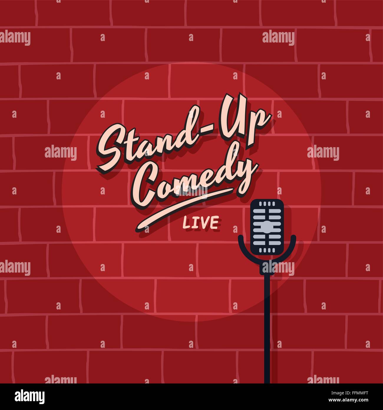 stand up comedy theme Stock Vector Image & Art - Alamy