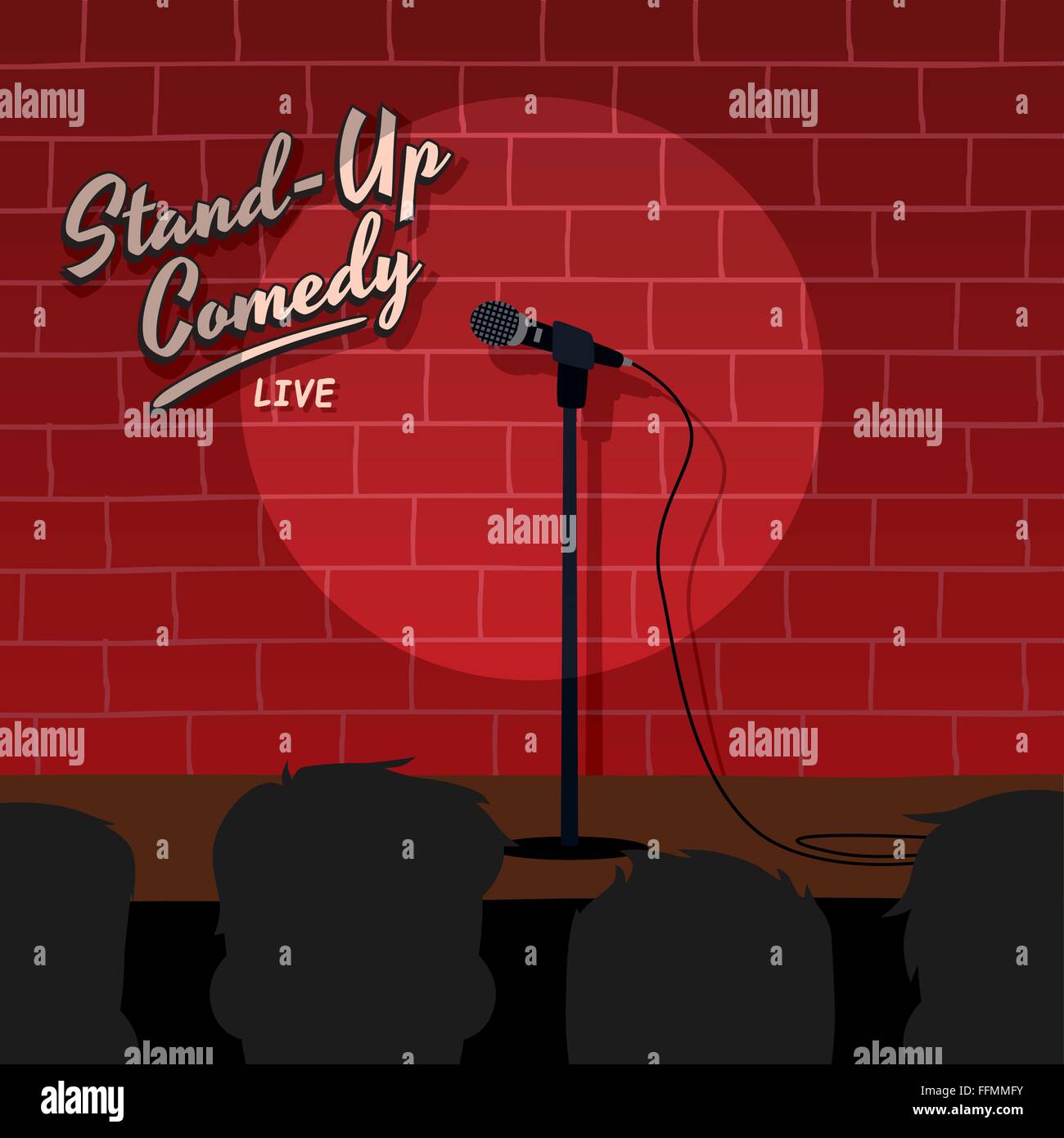 stand up comedy theme Stock Vector Image & Art - Alamy