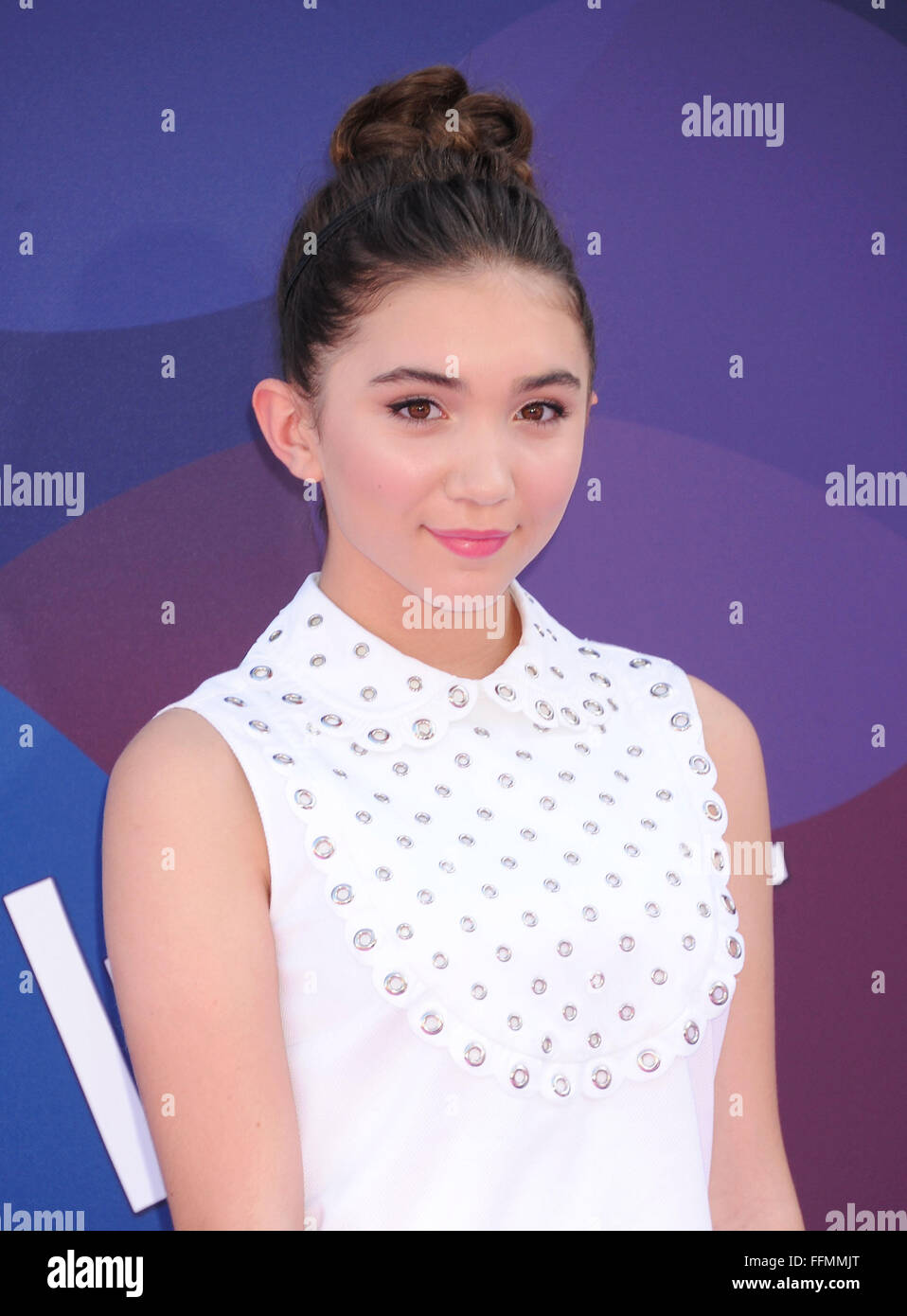 Rowan Blanchard 2015 High Resolution Stock Photography and Images - Alamy