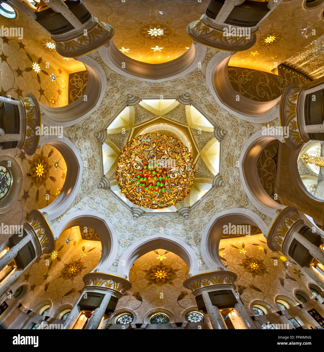 Fish eye view sheikh hi-res stock photography and images - Alamy