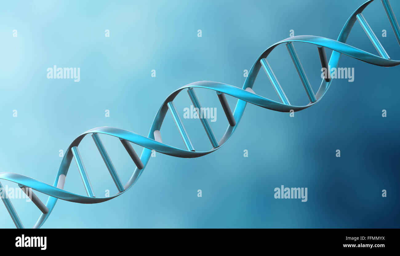 3d digital dna structure helix hi-res stock photography and images - Alamy