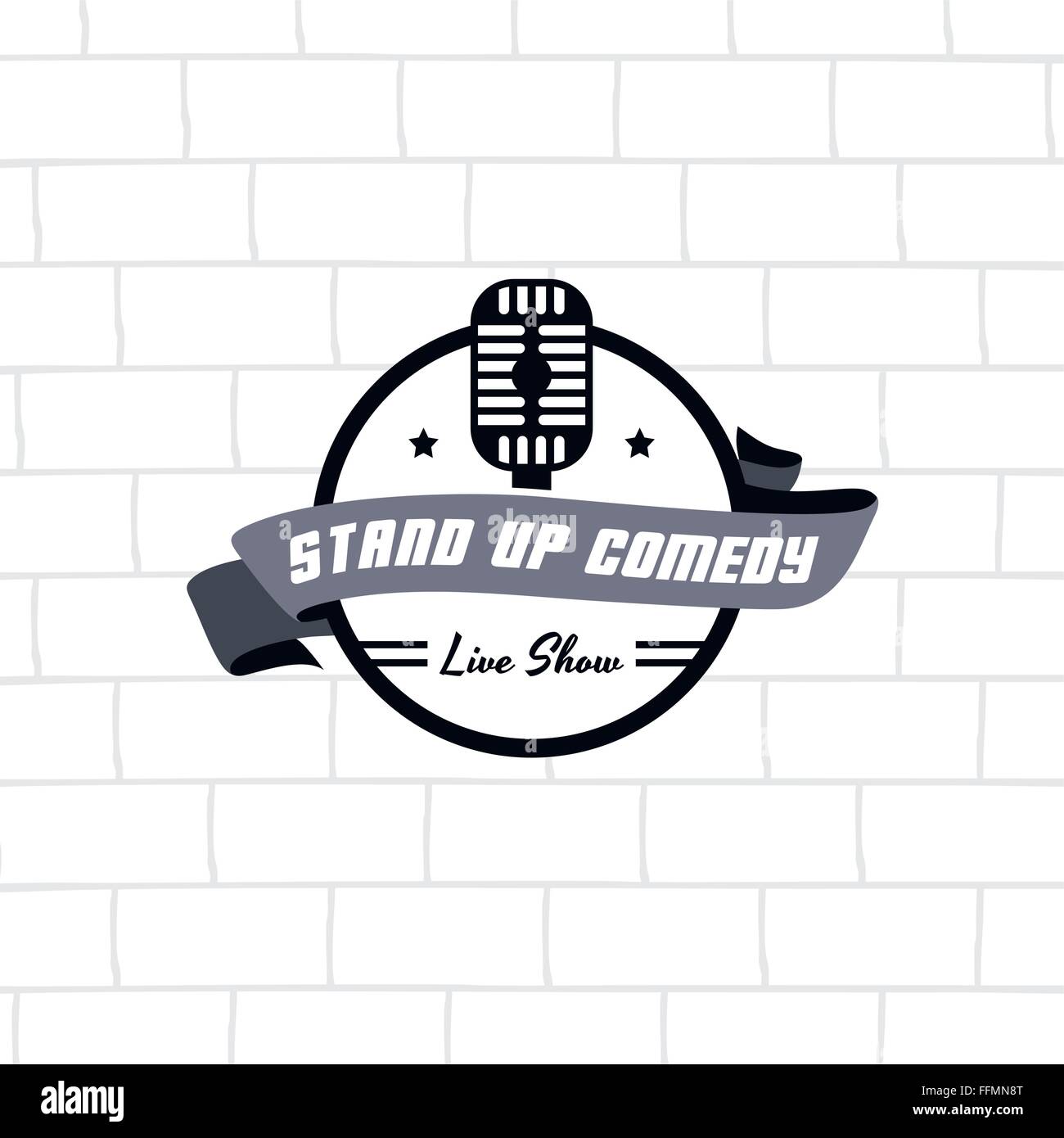 stand up comedy theme Stock Vector Image & Art - Alamy
