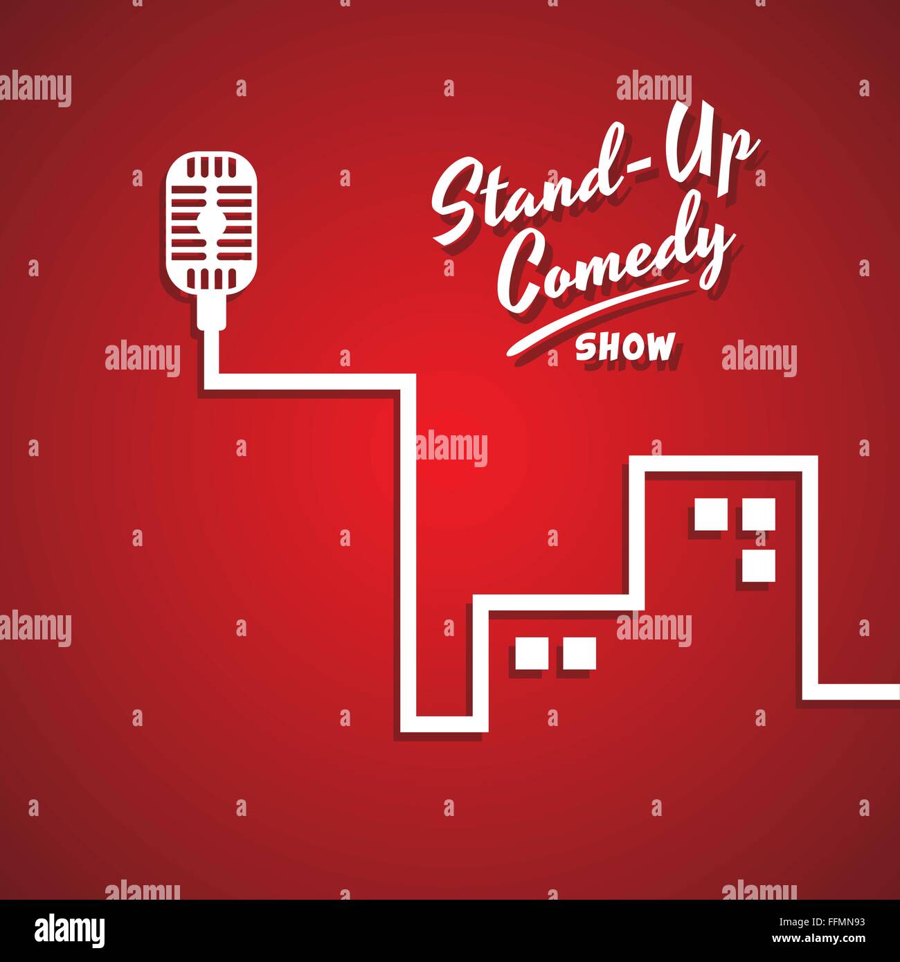 stand up comedy theme Stock Vector Image & Art - Alamy