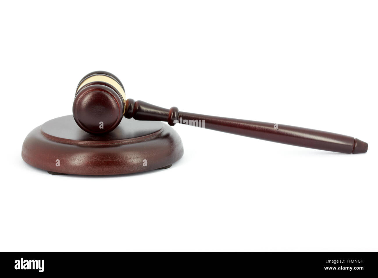 Golden gavel Cut Out Stock Images & Pictures - Alamy