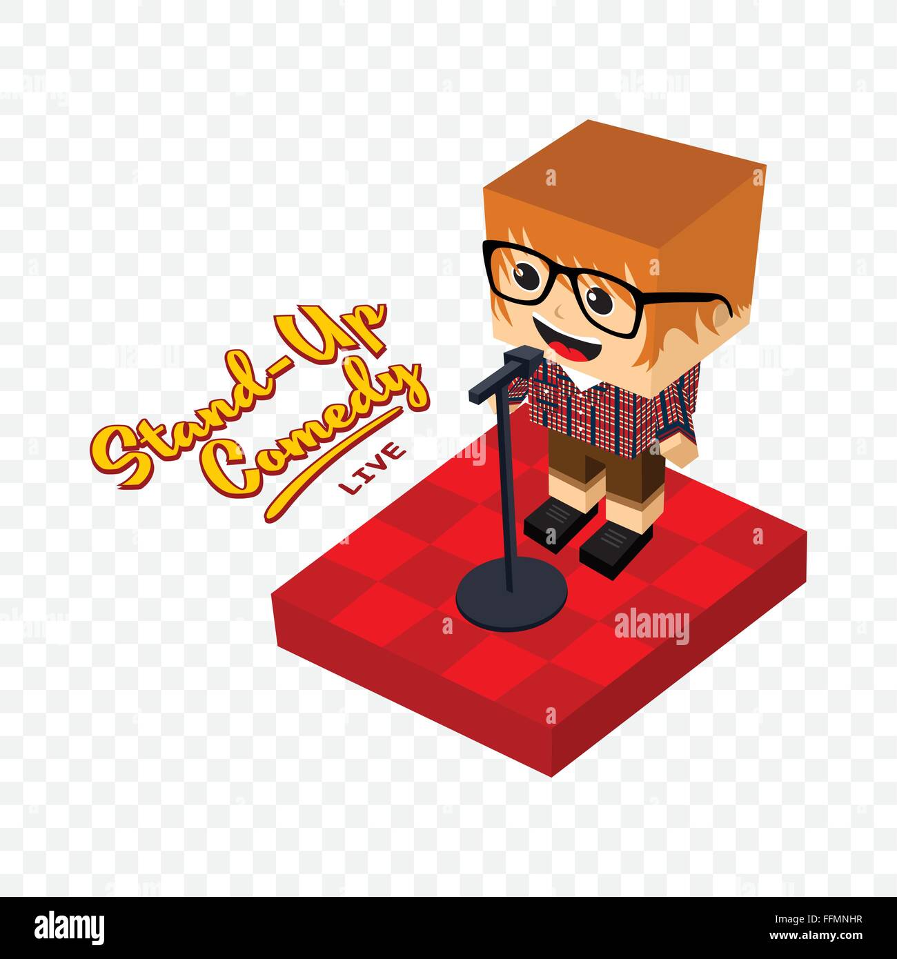 stand up comedy theme Stock Vector Image & Art - Alamy