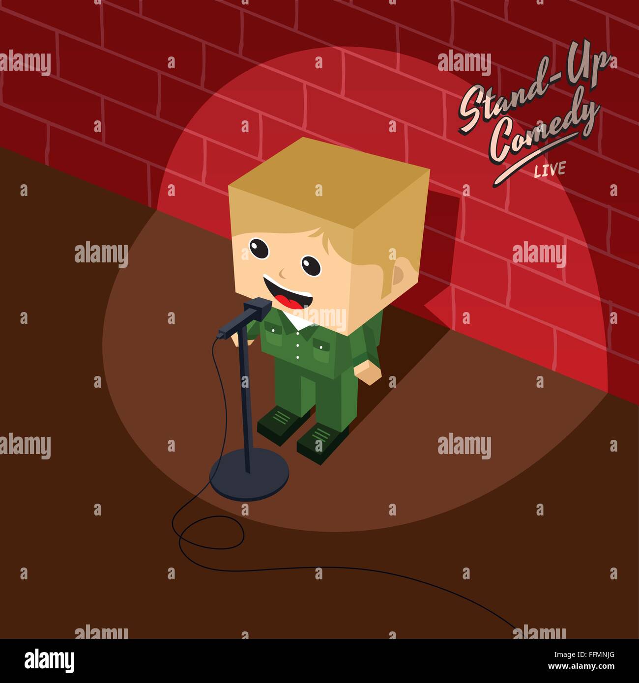 stand up comedy theme Stock Vector Image & Art - Alamy