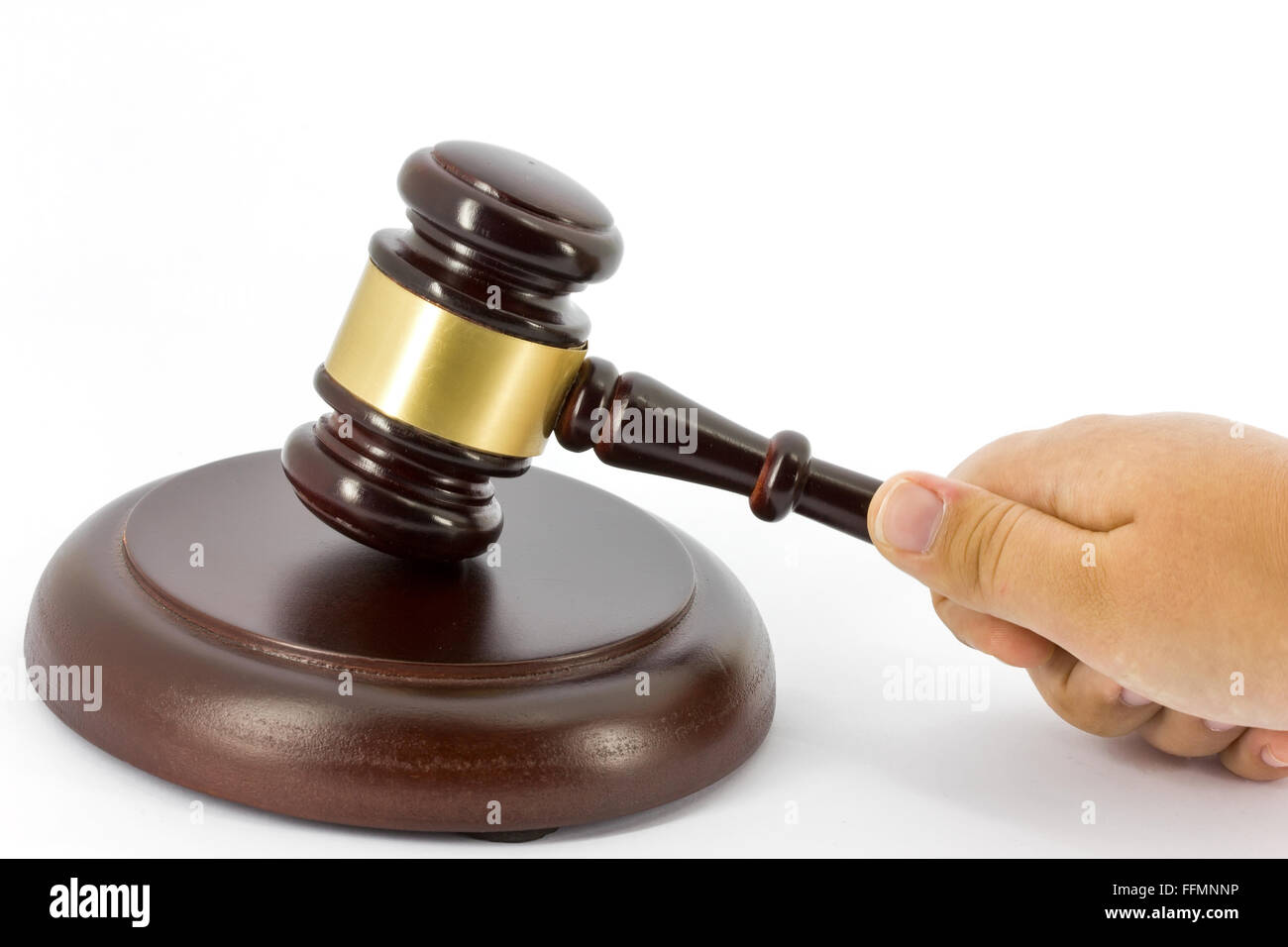 Court gavel hand hi-res stock photography and images - Alamy