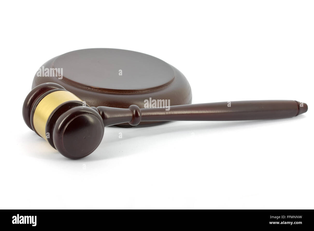 Golden gavel Cut Out Stock Images & Pictures - Alamy