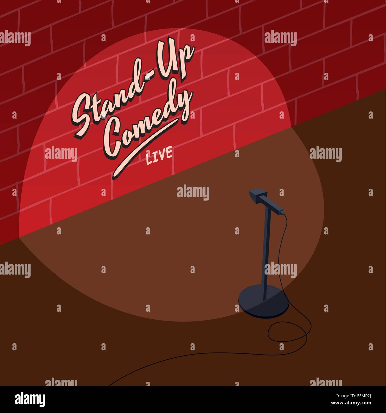 stand up comedy theme Stock Vector Image & Art - Alamy