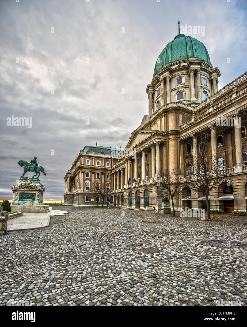 Hungarian castle aerial view hi-res stock photography and images - Alamy