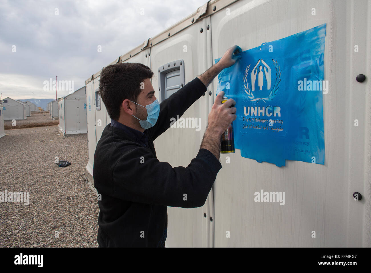 Unhcr logo hi-res stock photography and images - Alamy