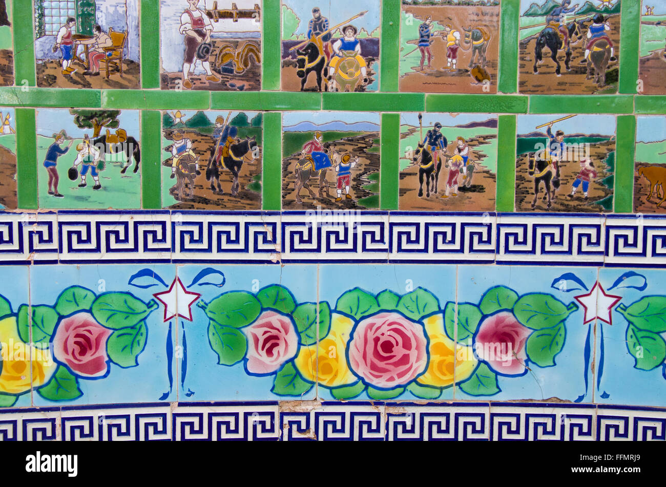 Fontana, Rosa garden, Menton, PACA, France Stock Photo - Alamy