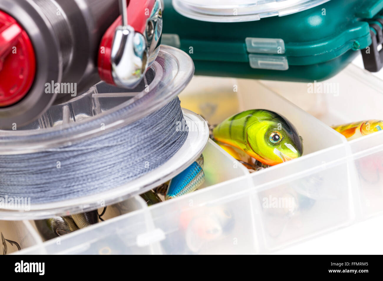 Spool of line hi-res stock photography and images - Alamy