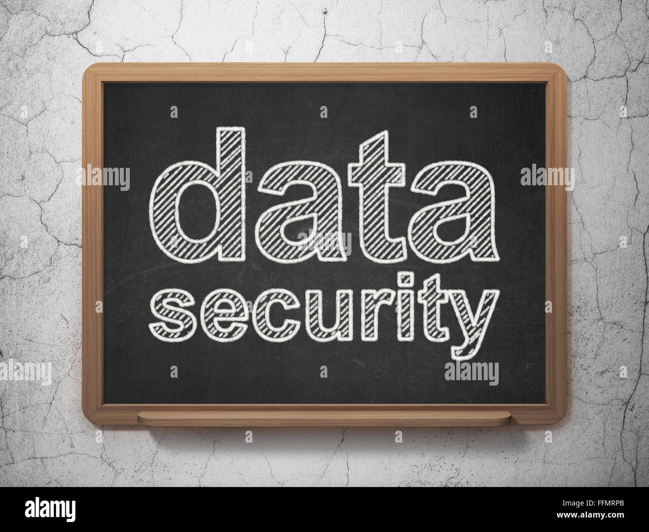 Privacy concept: Data Security on chalkboard background Stock Photo - Alamy