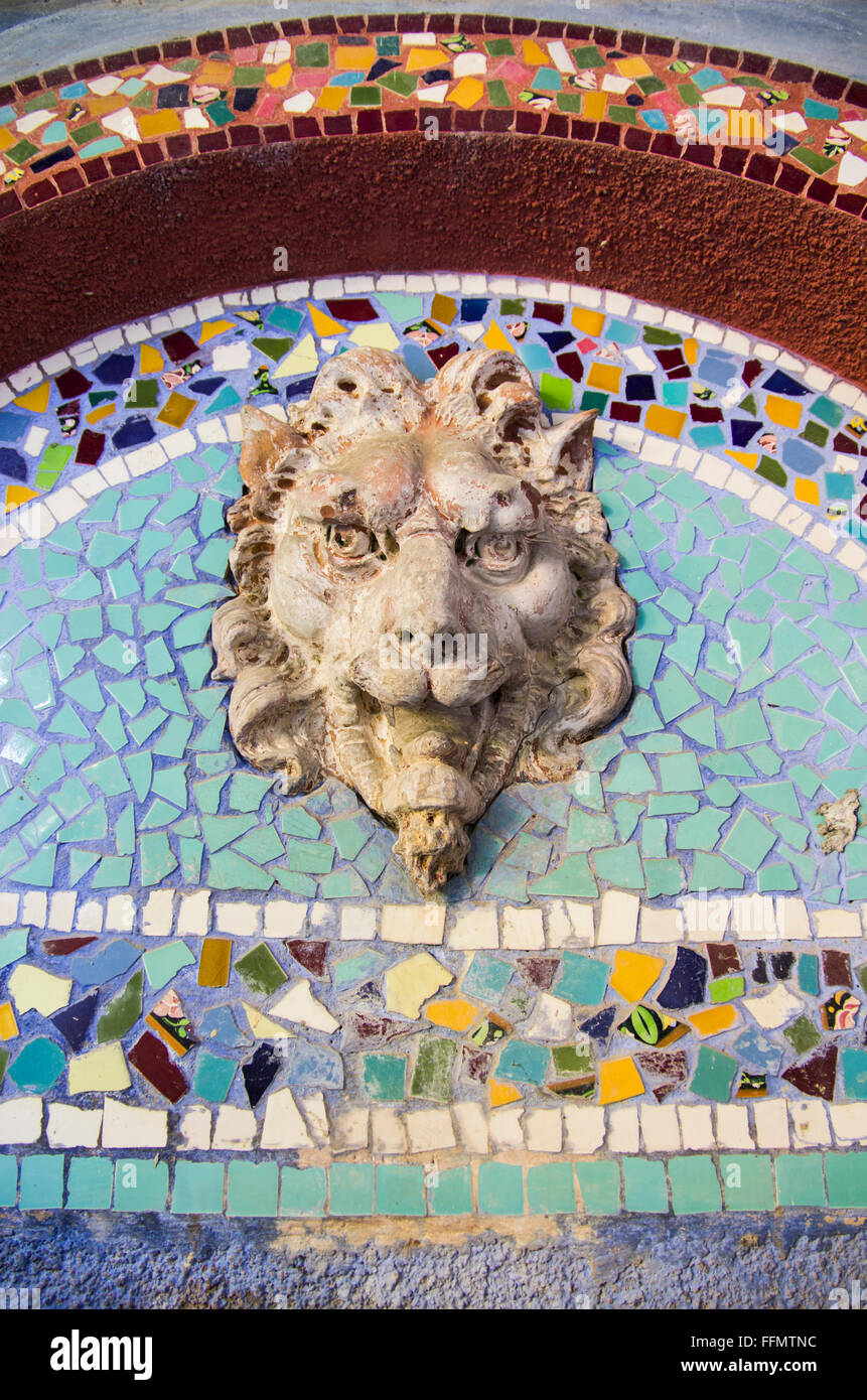 Fontana, Rosa garden, Menton, PACA, France Stock Photo - Alamy