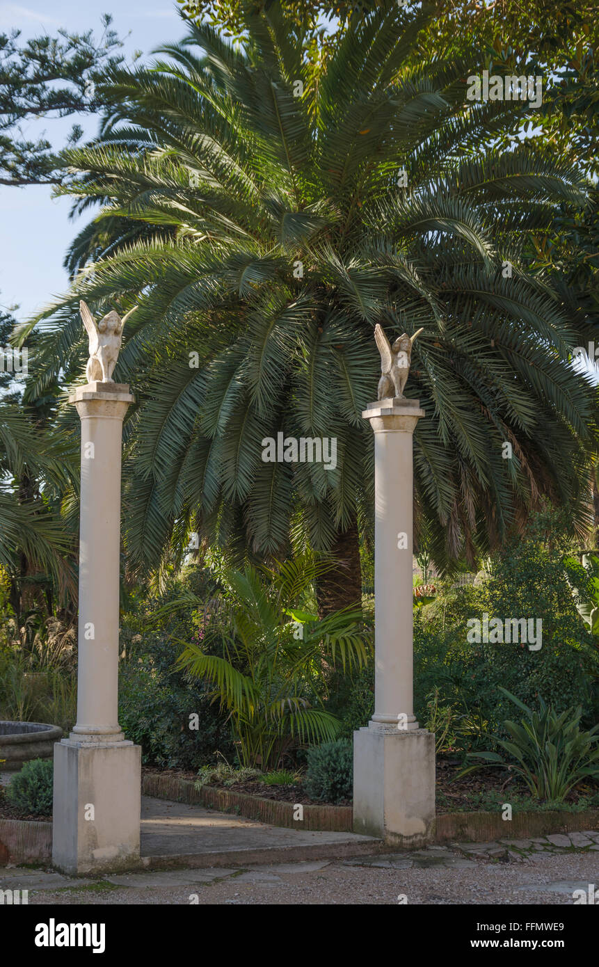 Fontana, Rosa garden, Menton, PACA, France Stock Photo - Alamy