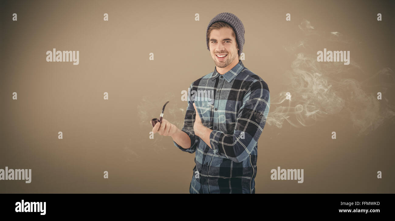 Happy smoker hi-res stock photography and images - Alamy