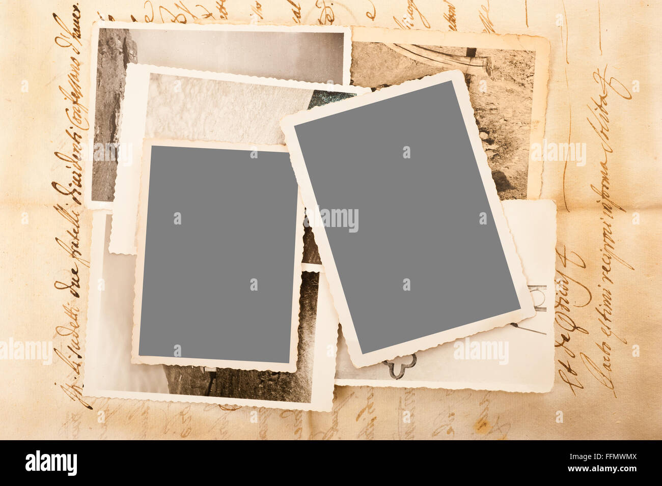 Old letters photographs hi-res stock photography and images - Alamy