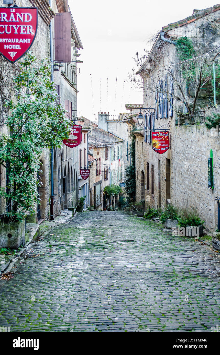 Cordes sur Ciel, France Stock Photo - Alamy