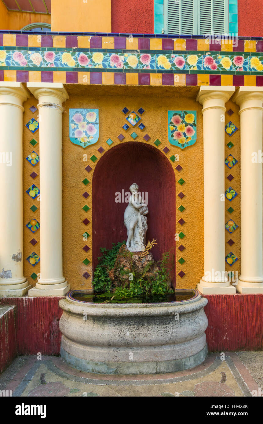 Menton fontana rosa garden hi-res stock photography and images - Alamy