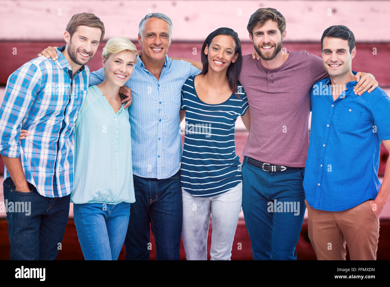 Happy colleagues hi-res stock photography and images - Alamy