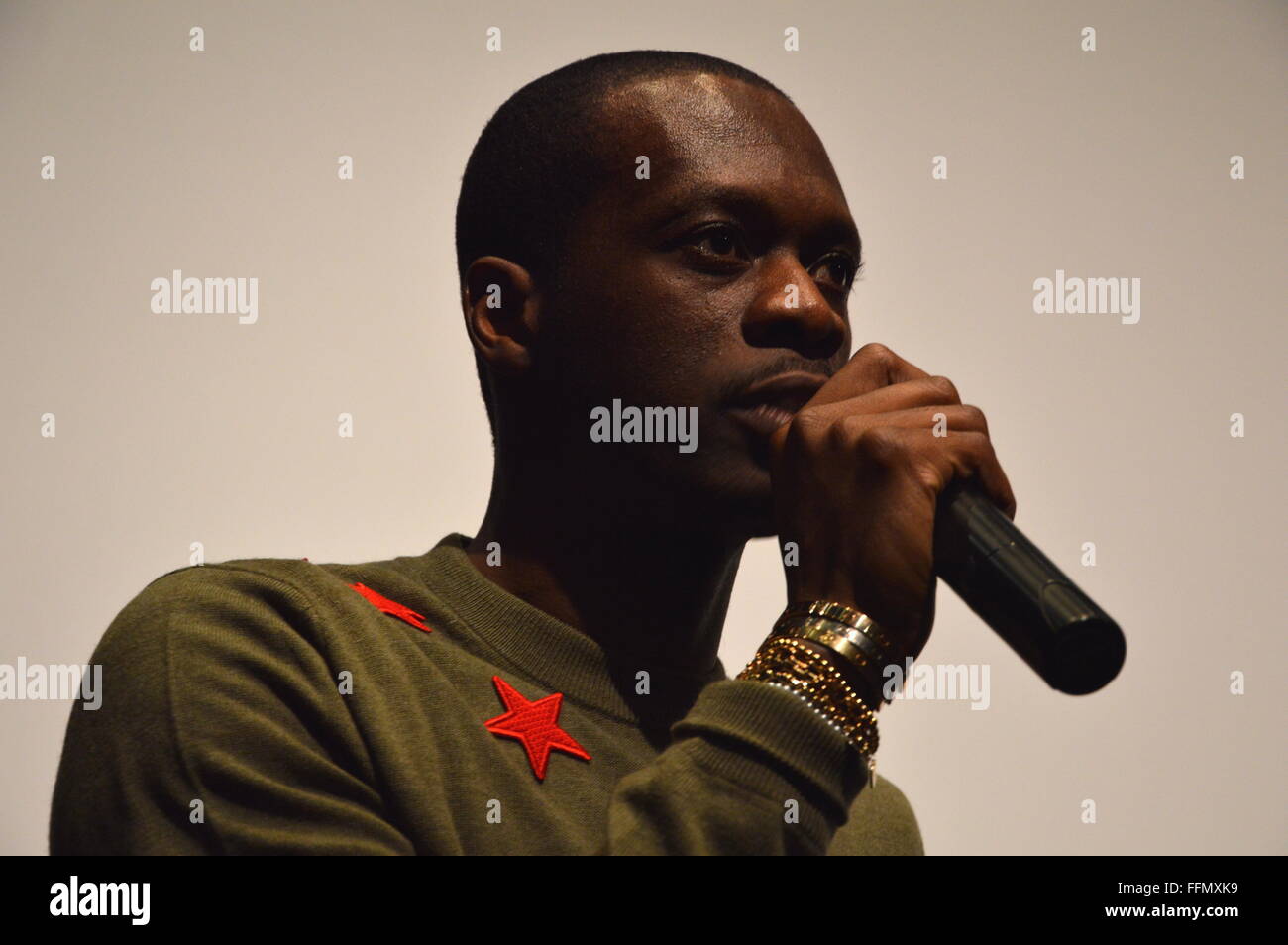 PRAS MICHEL introducing a screening of SWEET MICKY FOR PRESIDENT Stock ...