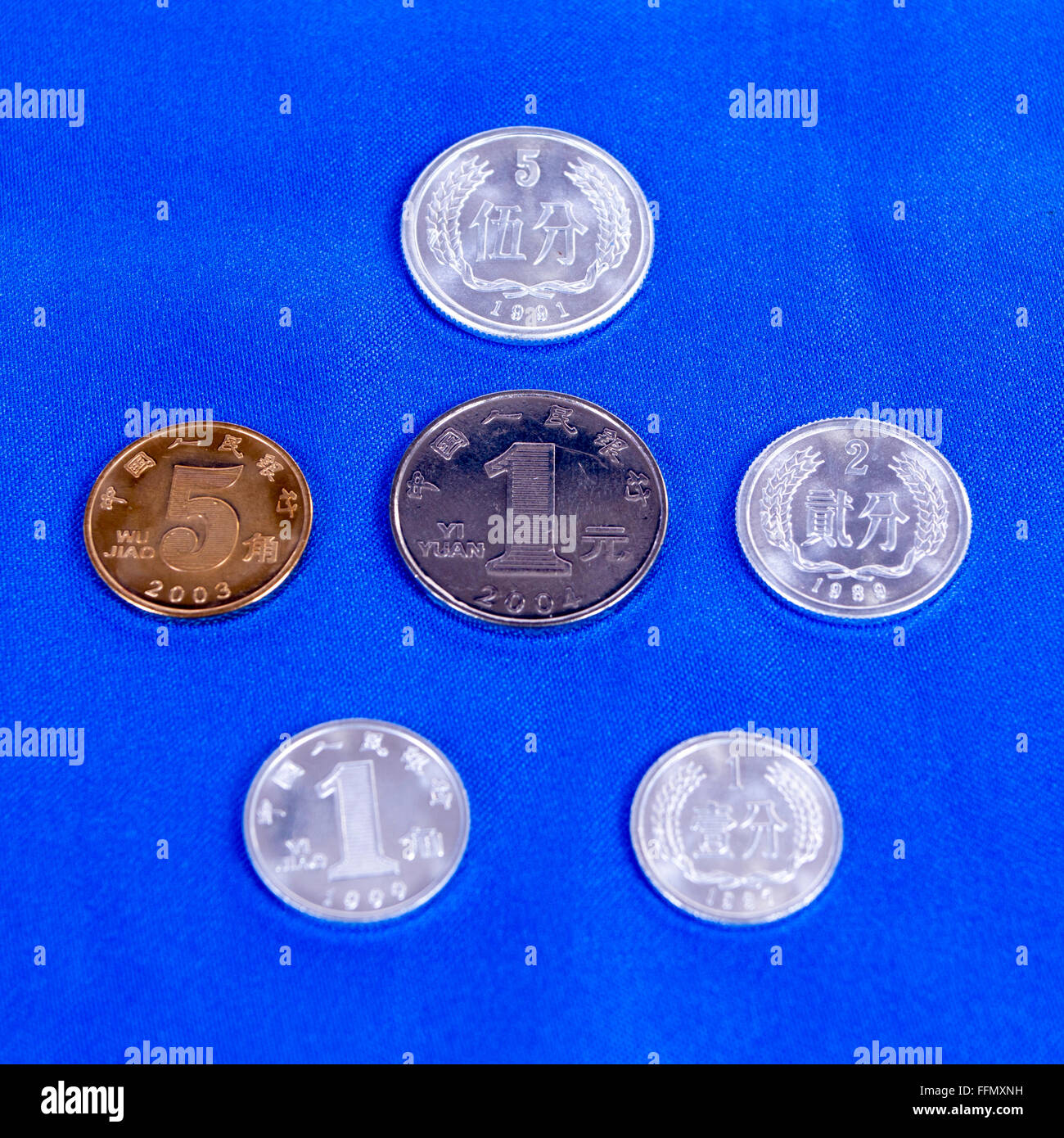 Chinese gold coins isolated hi-res stock photography and images - Alamy