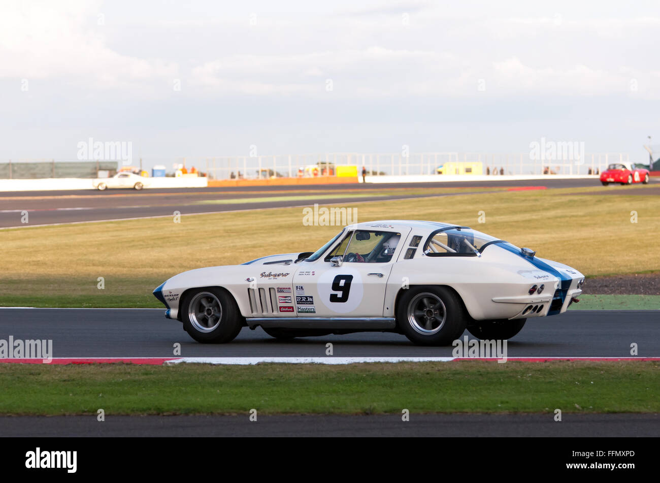 A Chevrolet Corvette Stingray, competing in the International Trophy ...
