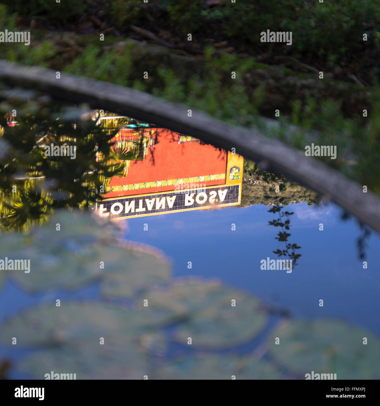 Fontana Rosa garden, Menton, ALpes Maritimes, Provence Alpes Cote Azur ...