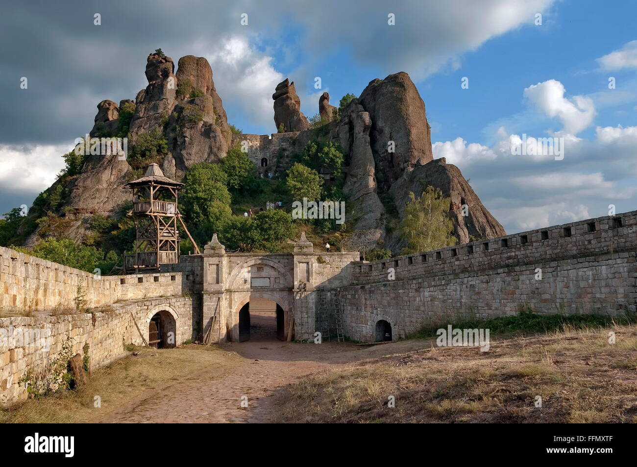 Belogradchik rocks Fortress, Bulgaria, Europe Stock Photo - Alamy