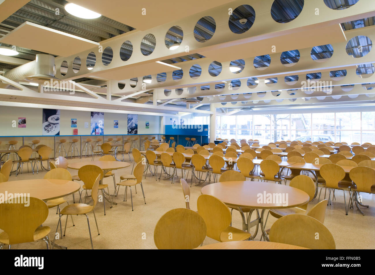 Brighton and Hove College, Brighton, England restaurant Stock Photo - Alamy
