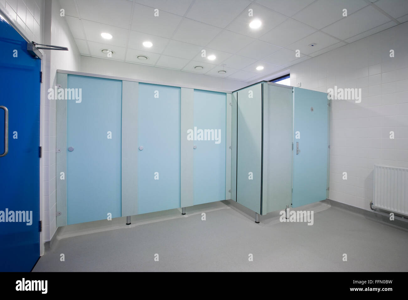 Modern office toilets and washroom Stock Photo - Alamy