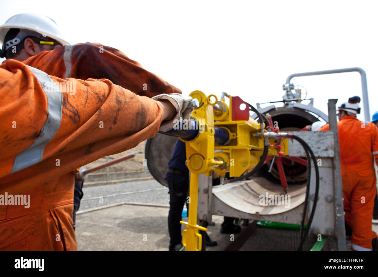 Pipeline inspection, Pigging Stock Photo - Alamy Pipeline inspection, Pigging Stock Photo - Alamy
