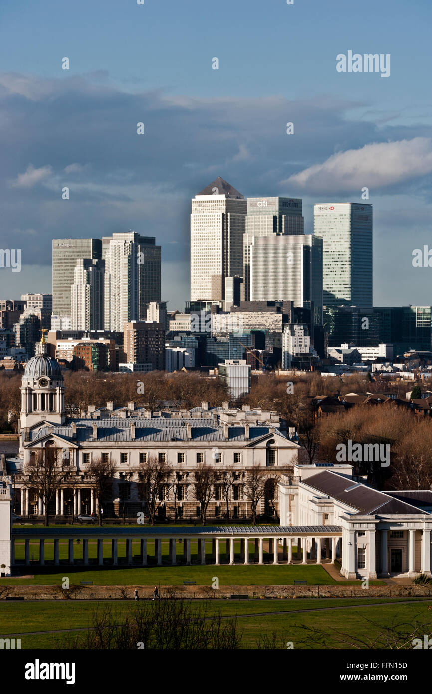 Canary Wharf Financial Centre London England Stock Photo - Alamy
