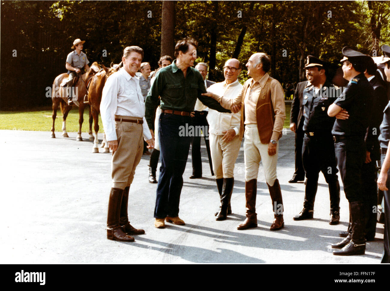 López portillo reagan hi-res stock photography and images - Alamy